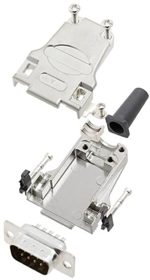 Tru Components TCDTZF09DMPK 7709748 set D-Sub pin traka 180 broj pinova: 9 vrha za lemljenje