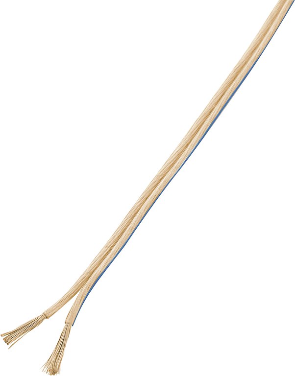 Kabl za zvucnik 2 * 1,50 mm 2 transparentan Tru Components 1568258 10 m
