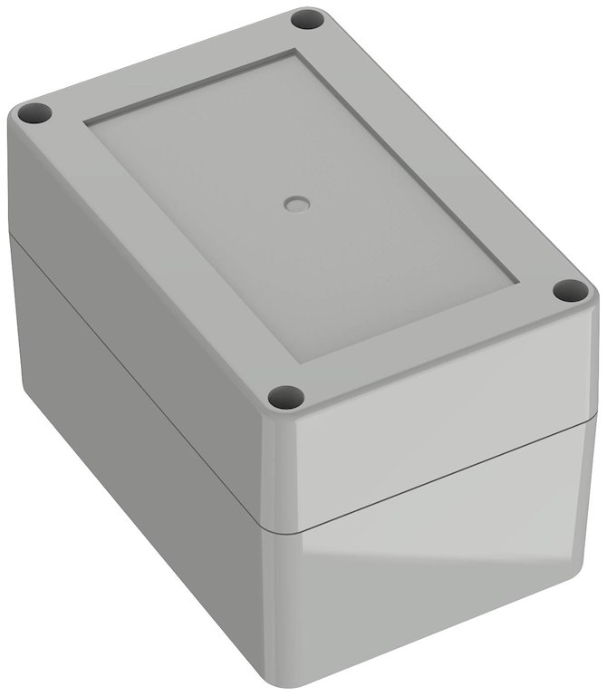 Tru Components TC-10860636 univerzalno kuciste ABS svetlo sivo