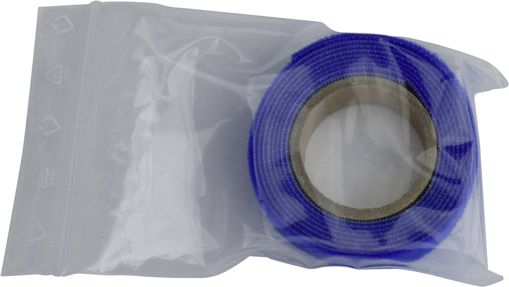 Traka za spajanje, drzanje i mekani deo (D * s) 1000 mm * 20 mm plava Tru Components 910-131-Bag 1 m