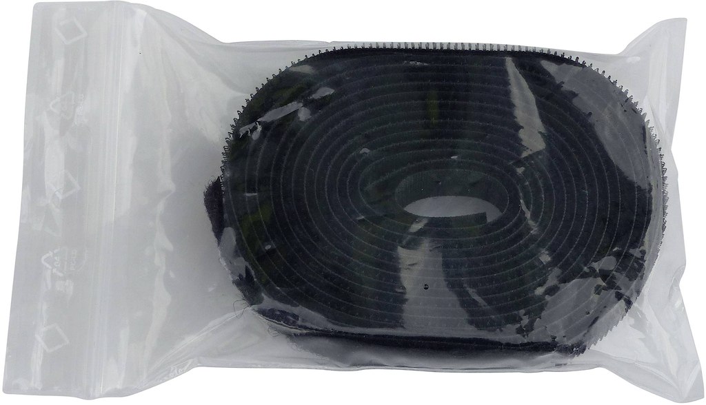 Tru Components 680-330-Torba cicak za drzanje za sivenje i mekana vunena tkanina crna 1 par