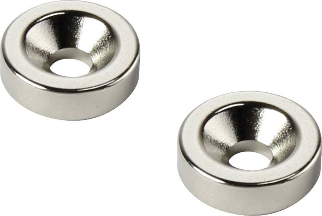TRU Components D20T5-M4 trajni magnet N35 20 mm