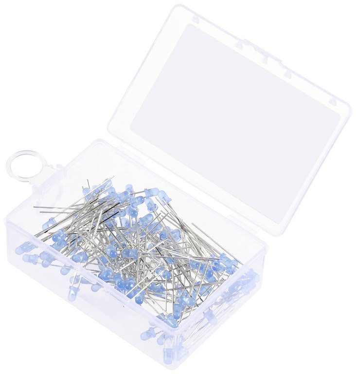 Tru Components difuzna LED plava okrugla 3 mm 2500 mcd 30 20 mA 2,7 V, 3,4 V