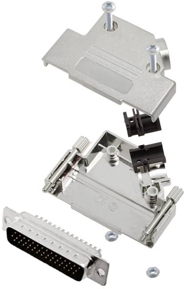 Tru Components TCD45PKM25HDP44K 7709452 set D-Sub pin trake 45 broj pinova: 44 vrh za lemljenje