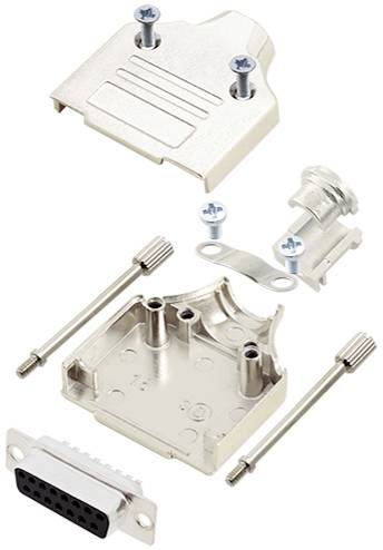 Tru Components TCMHDM15DMSK 7708576 D-Sub uticnica – set 180 broj pinova: 15 vrh za lemljenje