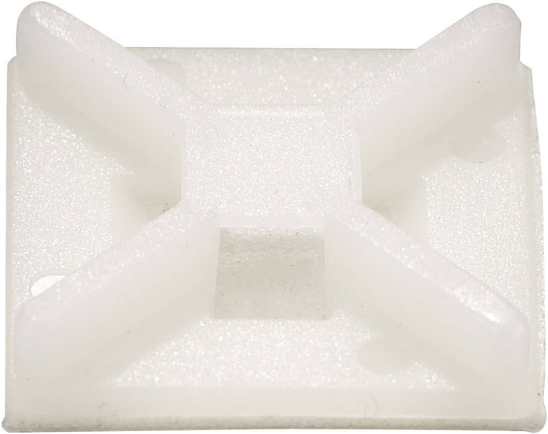 Podnozje za montazu, 4-strani navoj, prozirne Tru Components 543473 50 komada