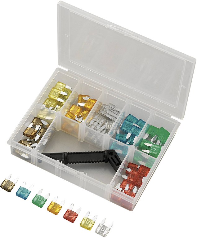 Set mini noznih osiguraca za automobilske i industrijske Tru Components I101-70TS 700027