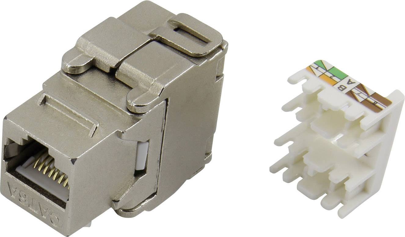 Modularna uticnica, ravna uticnica bez alata 93013c1179 metalik boja Tru Components 1425903