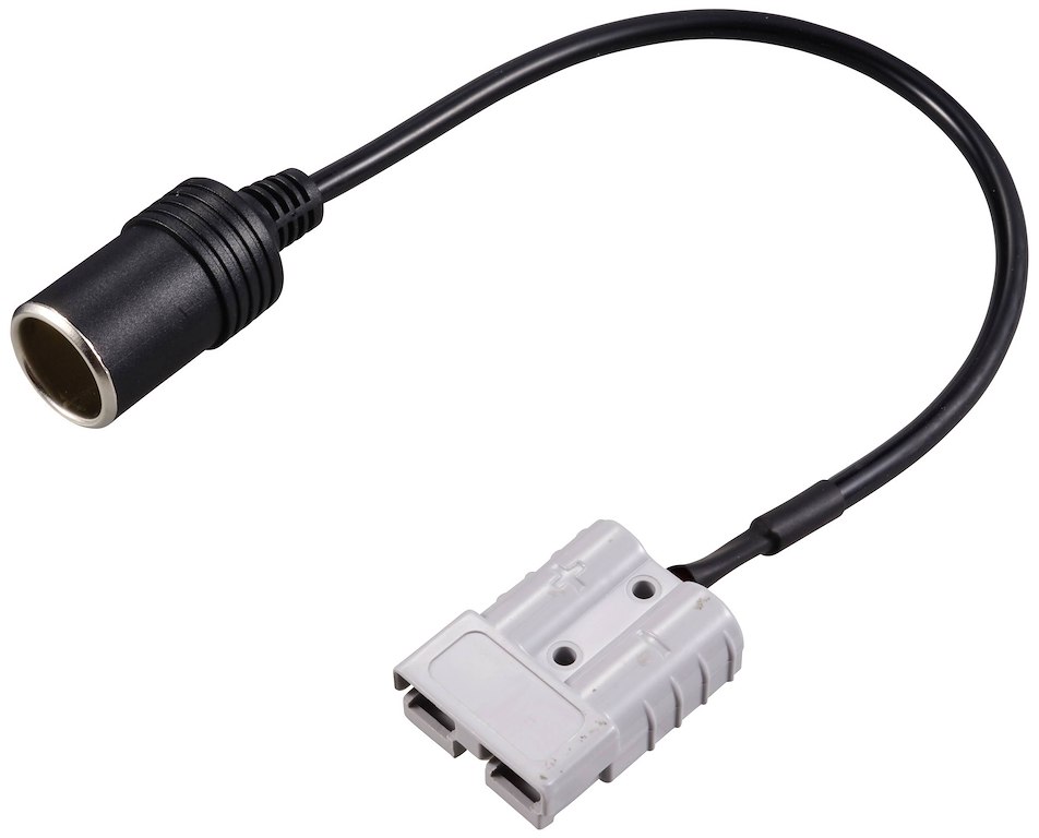 Tru Components TC-12195696 Konektor za bateriju velike struje za uticnicu za upaljac za auto 12/24 V/DC 8 A crni