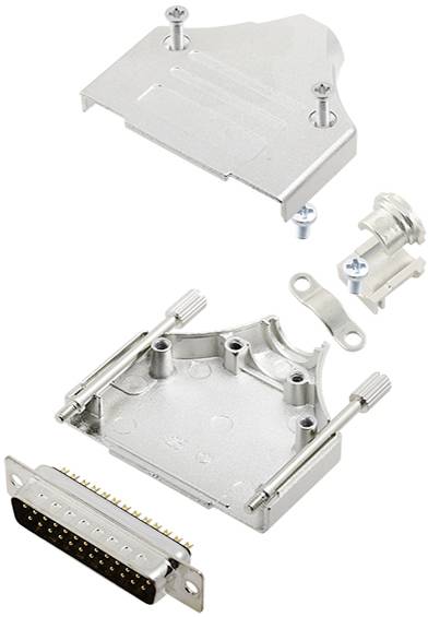 Tru Components TCMHDM25DBPK 7708940 D-Sub pin traka set 180 broj pinova: 25 vrha za lemljenje