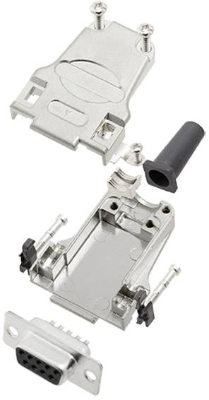 Tru Components TCDTZF09DBSK 7708692 D-Sub uticnica – set 180 broj pinova: 9 vrha za lemljenje