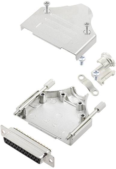 Tru Components TCMHDM25DBSK 7708584 D-Sub uticnica – set 180 broj pinova: 25 vrh za lemljenje