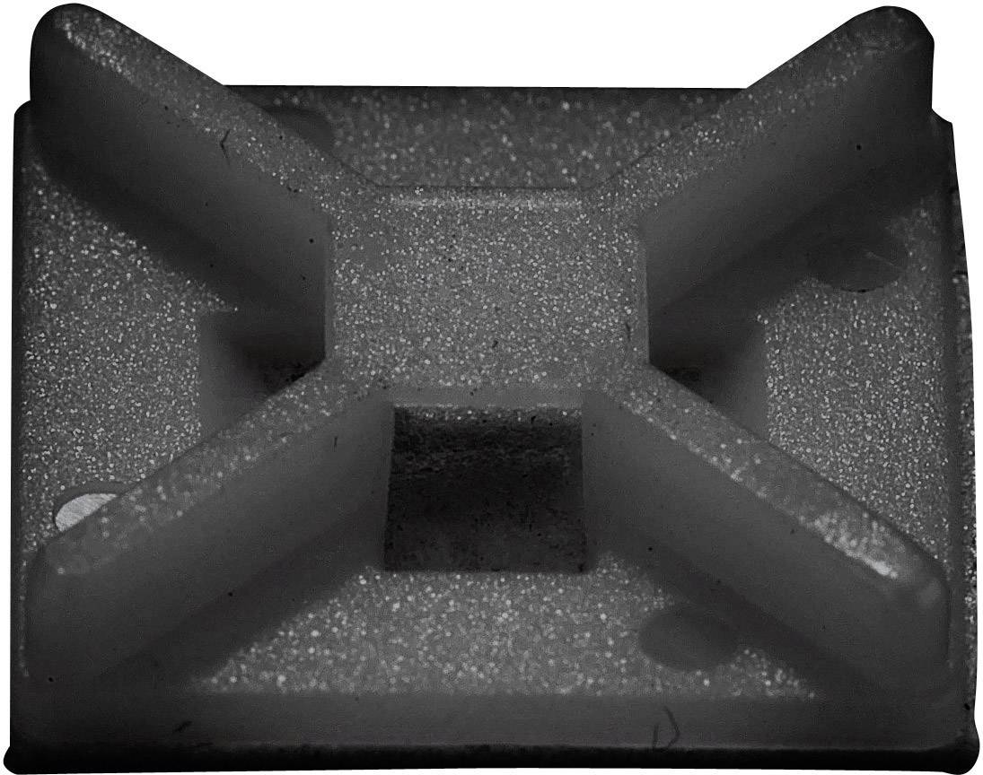 Baza za montazu, 4-strani navoj, crne Tru Components 541227 50 komada