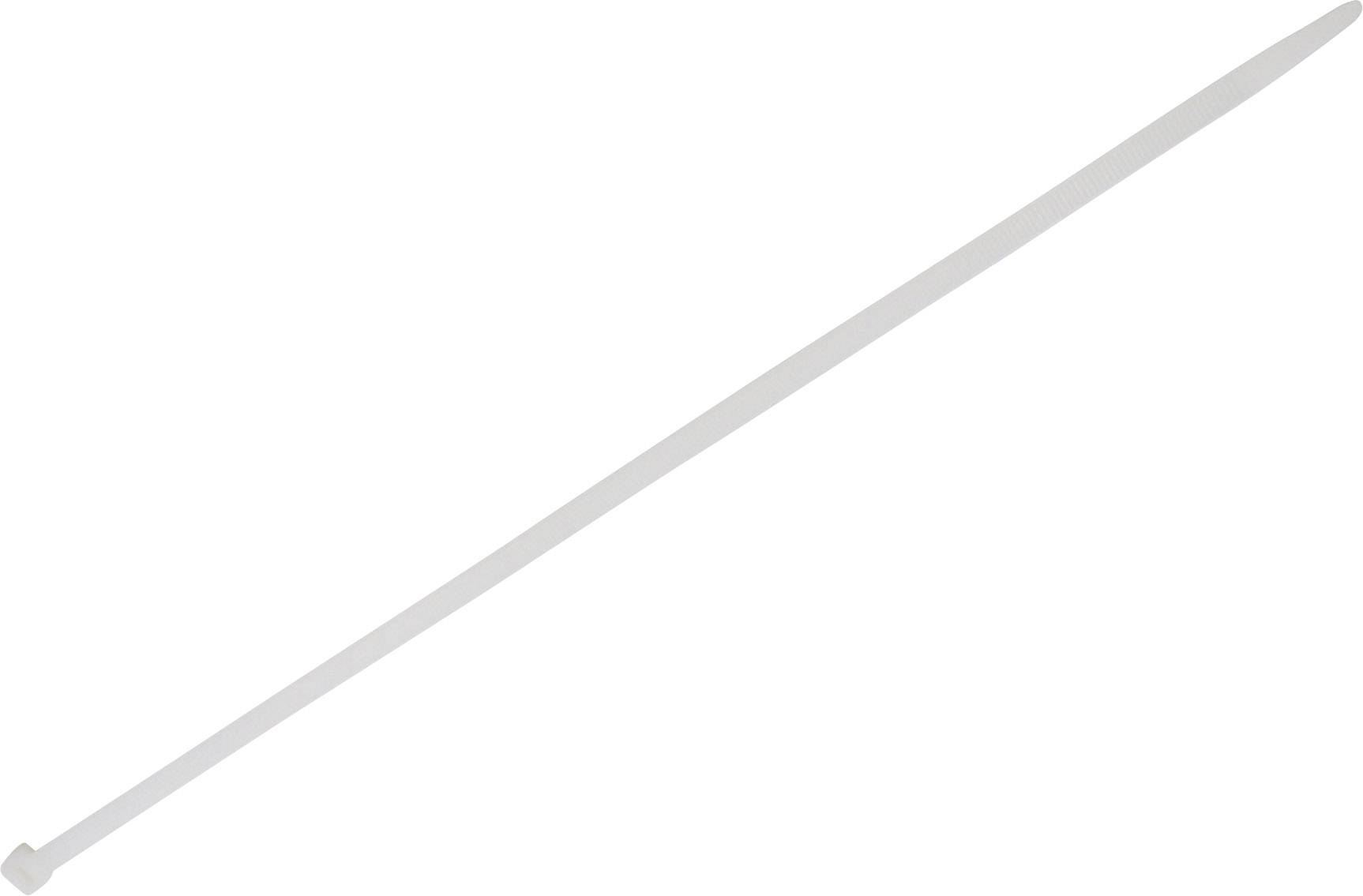 Vezica 350 mm bela, toplotno stabilna, otporna na kiseline Tru Components 1578079 100 komada
