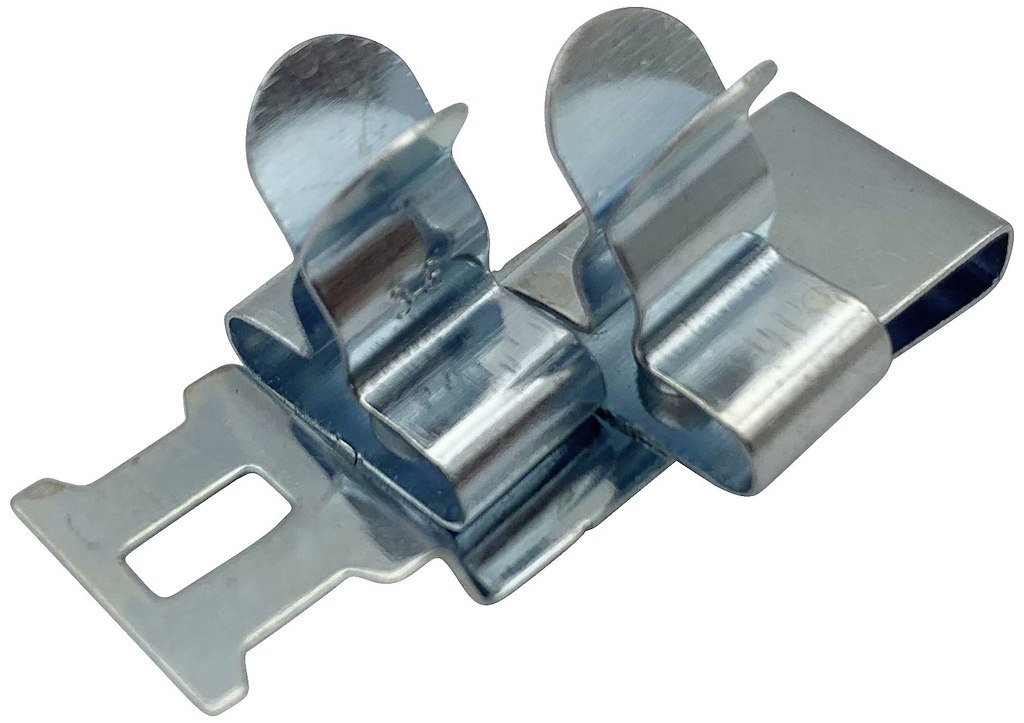 Tru Components stezaljka za kabl Stezaljka fi (maks.) 8 mm opruzni celik