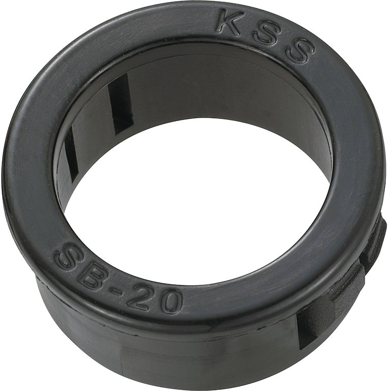 Tru Components TC-SBR20203 kablovska uvodnica Stezaljka fi (maks.) 15,9 mm Jacina ploce (maks.) 3,2 mm poliamid crna 100 kom