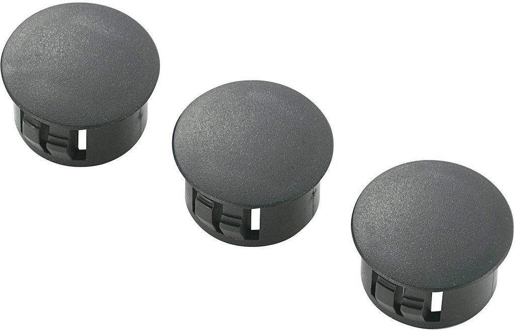 Tru Components TC-HPR-15203 cep za rupu Jacina ploce (maks.) 1,1 mm poliamid crna 100 kom