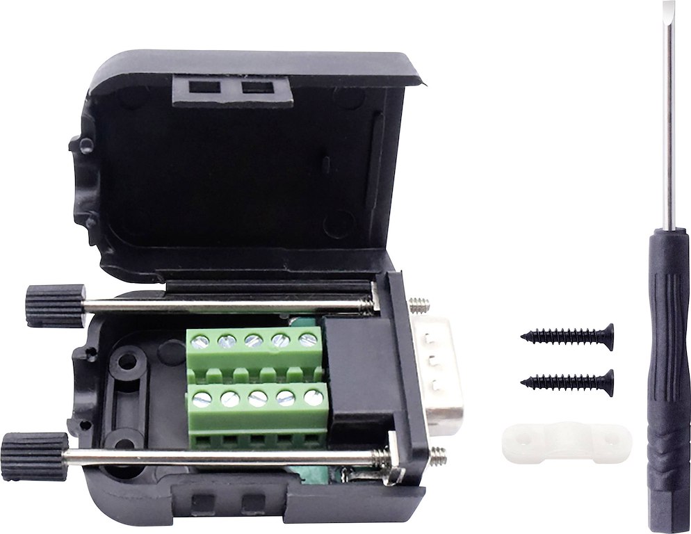 Tru Components T190C4088 D-Sub utikac za montazu broj pinova: 9 srafova
