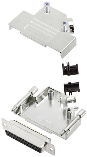Tru Components TCD45ZK25DBSK 7708748 D-Sub uticnica – set 45 broj pinova: 25 vrh za lemljenje