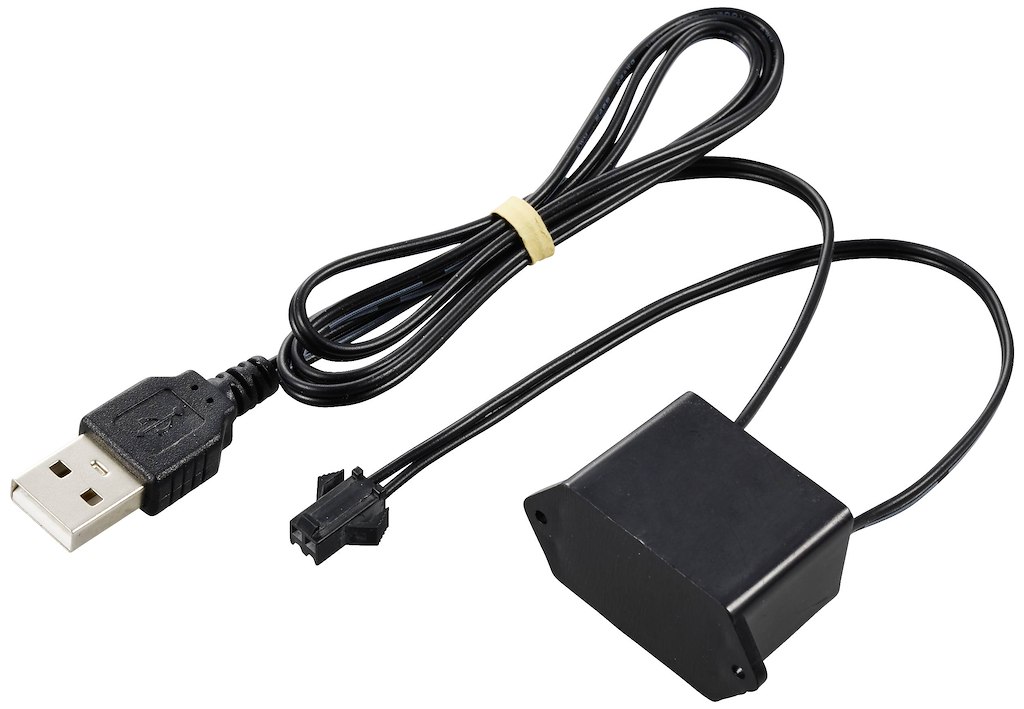 Tru Components el. pretvarac 5 V/DC crni (D * S * V) 40 * 18 * 23 mm