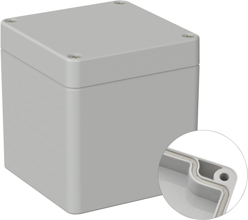 Tru Components TC-9065644 industrijsko kuciste ABS sivo-belo (RAL 7035)