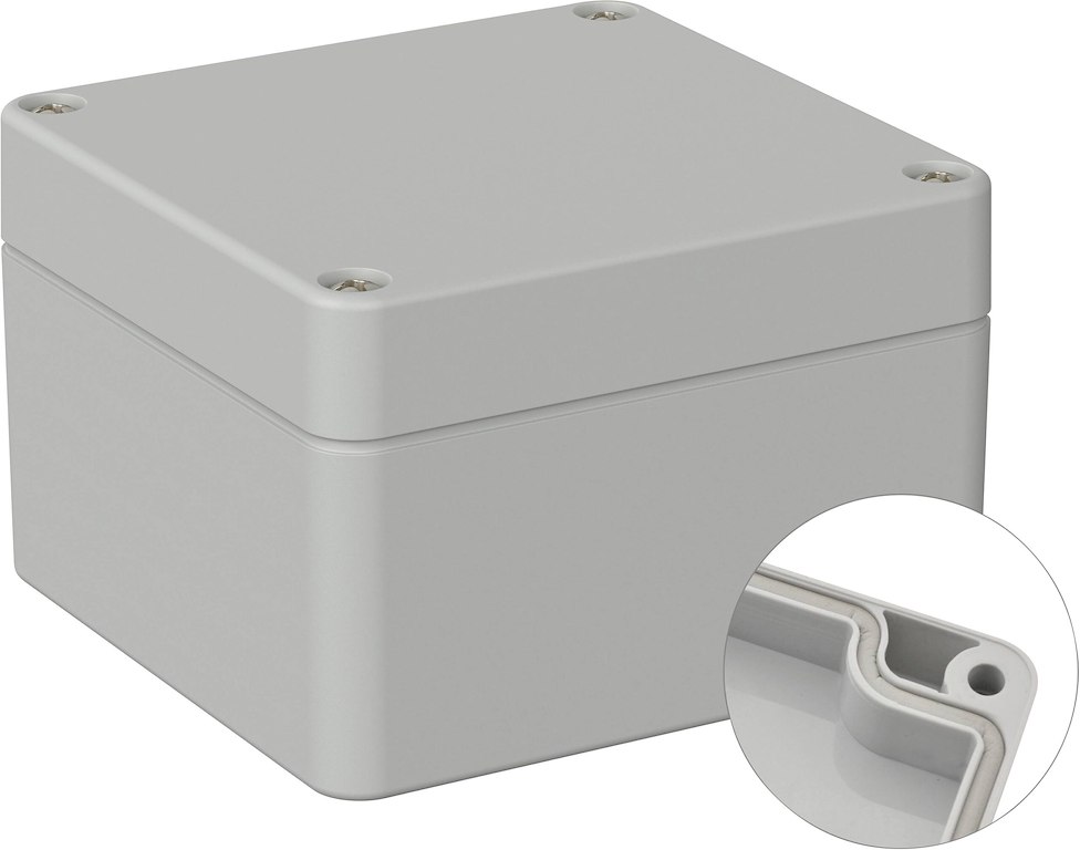 Tru Components TC-9065600 industrijsko kuciste ABS sivo-belo (RAL 7035)