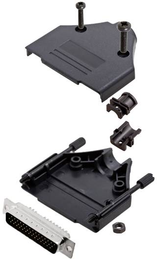 Tru Components TCDTPKP25HDP44K 7709084 set D-Sub pin traka 180 broj pinova: 44 vrh za lemljenje
