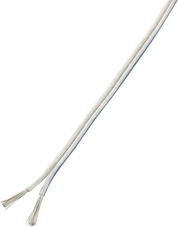 Kabl za zvucnik 2 * 0,75 mm 2 transparentan Tru Components 1570289 10 m
