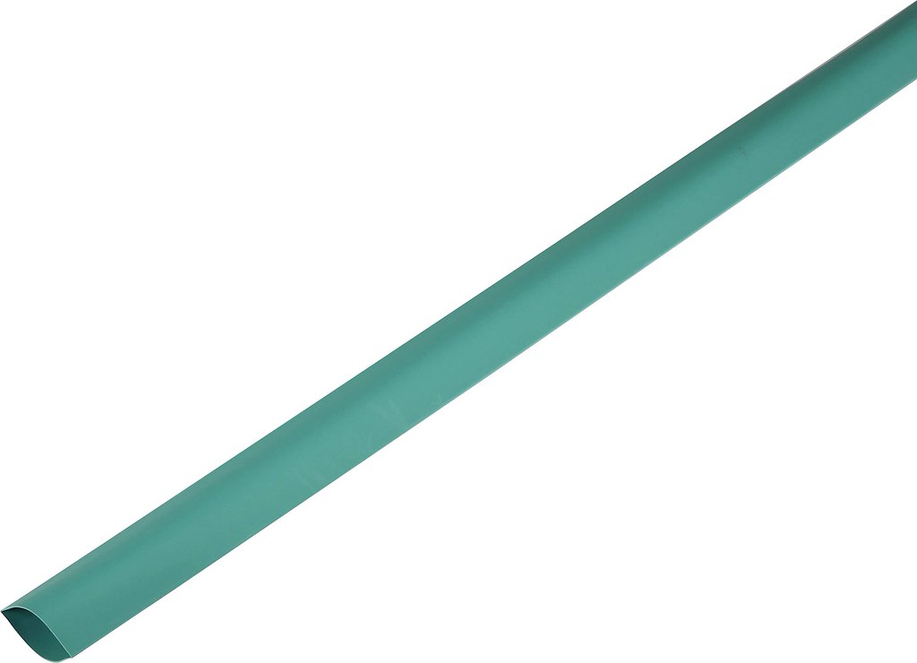 Tru Components 1572500 termoskupljajuca cev bez lepka zelena 60 mm 30 mm Odnos skupljanja: 2:1 1m
