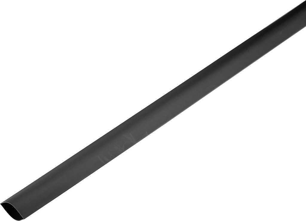 Tru Components 1225438 termoskupljajuca cev bez lepka crna 80 mm 40 mm Odnos skupljanja: 2:1 1m