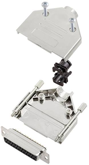 Tru Components TCDTPKM25DBSK 7709396 D-Sub uticnica – set 180 broj pinova: 25 vrh za lemljenje