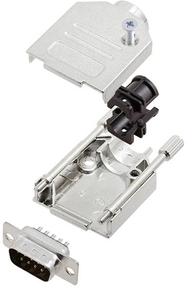 Tru Components TCDTZK09DMPK 7709108 set D-Sub pin traka 180 broj pinova: 9 vrha za lemljenje