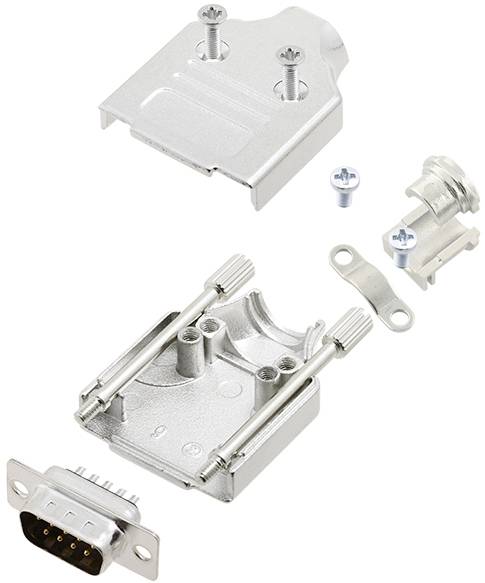Tru Components TCMHDM09DMPK 7708536 set D-Sub pin traka 180 broj pinova: 9 vrha za lemljenje