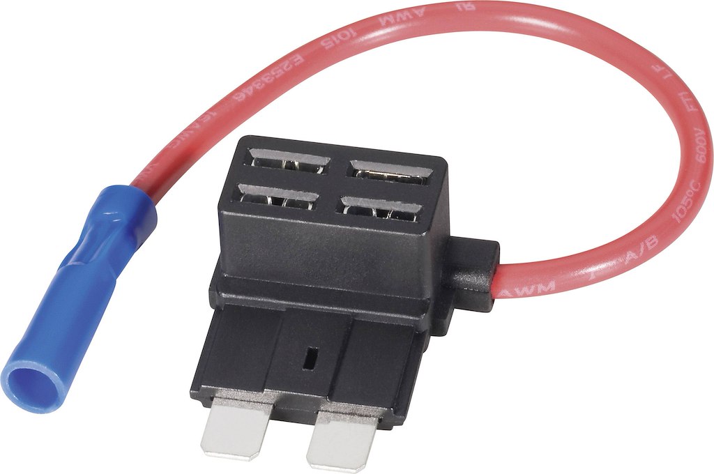 Tru Components adapter ravnog osiguraca ravni standardni osigurac 15 A 1,5 mm 2