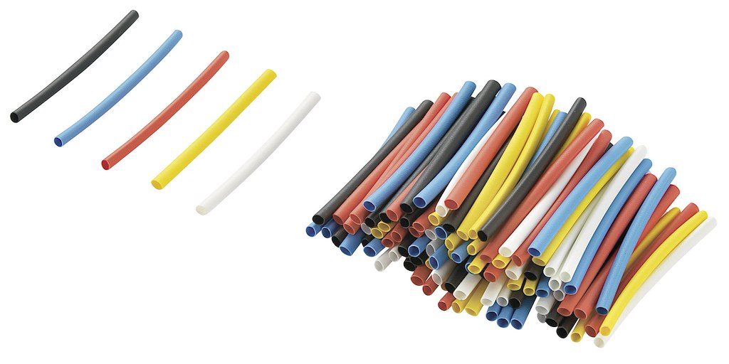 Asortiman termoskupljajucih cevi, raznobojne 1,60 mm omjer skupljanja: 2:1 Tru Components 542379 RPS2