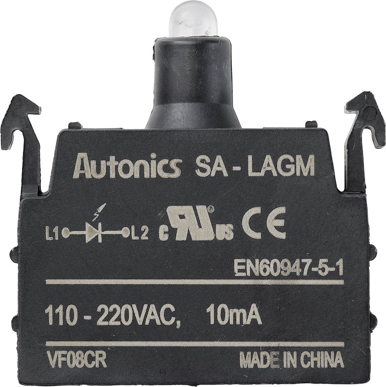 Tru Components SA-LAGM LED element zeleni 110 V, 240 V