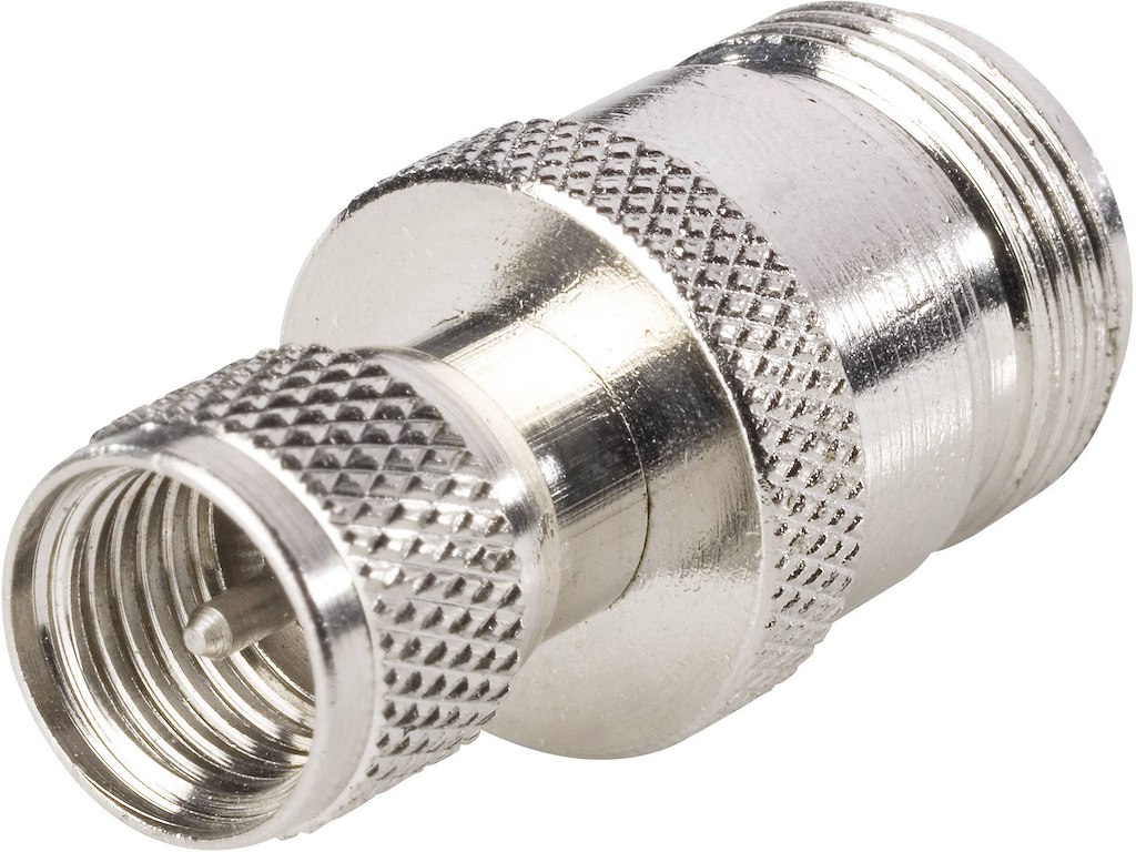 Tru Components 1579444 mini UHF konektori mini UHF muski konektor – N zenski konektor