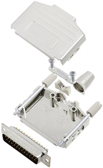 Tru Components TCDPPK25MDBPK 7709828 set D-Sub pin traka 180 broj pinova: 25 vrha za lemljenje