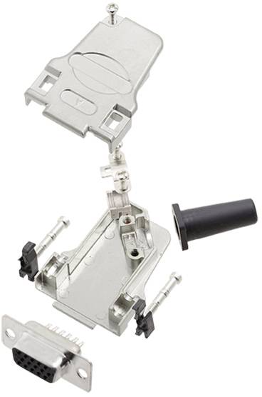 Tru Components TCD45ZF09HDS15K 7709540 D-Sub uticnica – set 45 broj pinova: 15 vrh za lemljenje