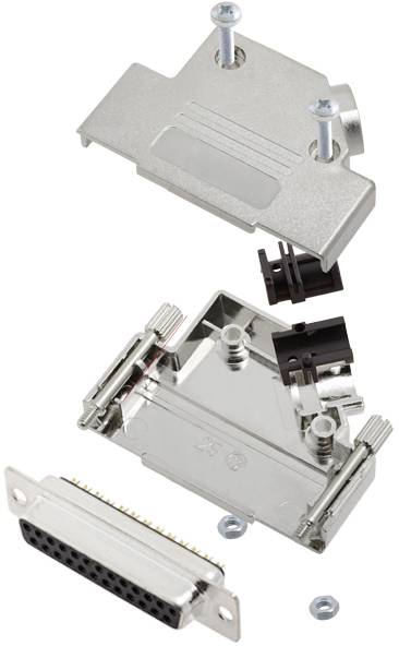 Tru Components TCD45PKM25DBSK 7709520 D-Sub uticnica – set 45 broj pinova: 25 vrh za lemljenje