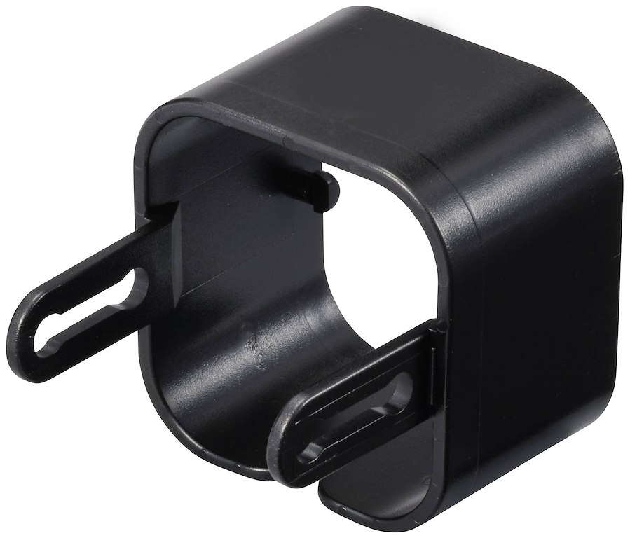 Tru Components TC-12533296 Modularni nosac kablova ABS plastika crna 40 mm 15 kom