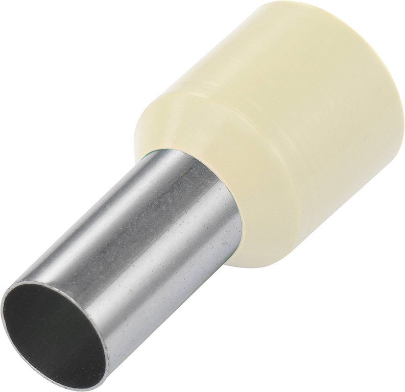 Tru Components 1091274 suplje 10 mm 2 delimicno izolovane slonovace 100 kom