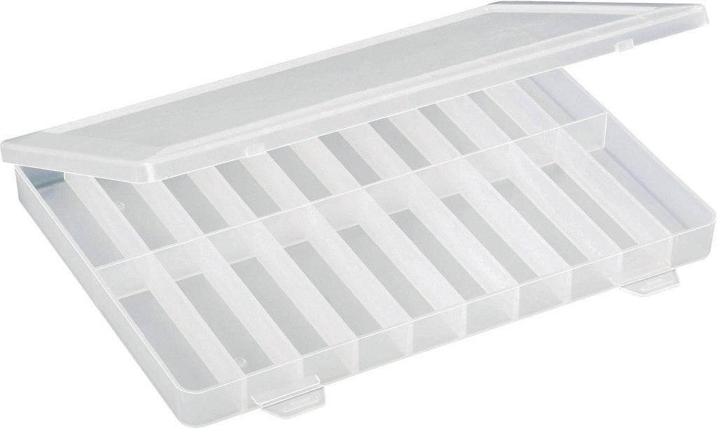 Tru Components kontejner za sortiranje (D * s * V) 250 * 180 * 24 mm broj fioka: 20 puna pregrada Sadrzaj, kolicina, sadrzaj jedinica kolicine po prodajnoj jedinici