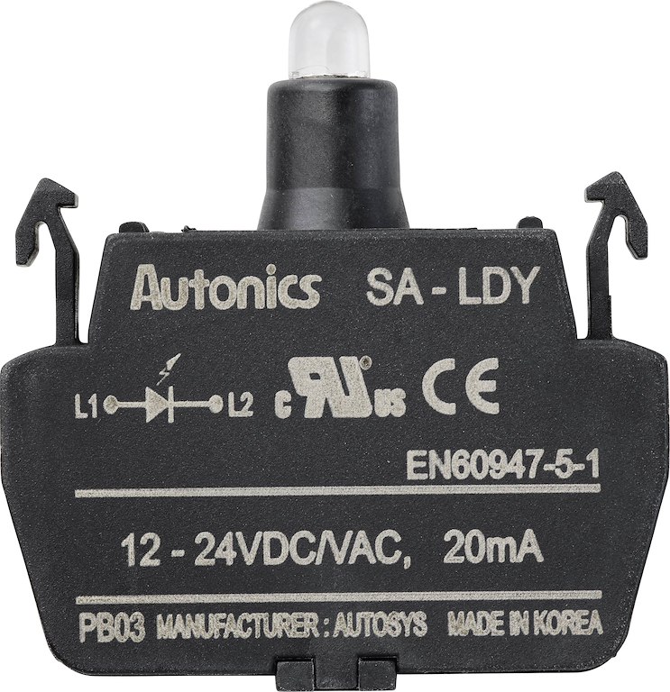 Tru Components SA-LDI LED element zuti 12 V, 24 V