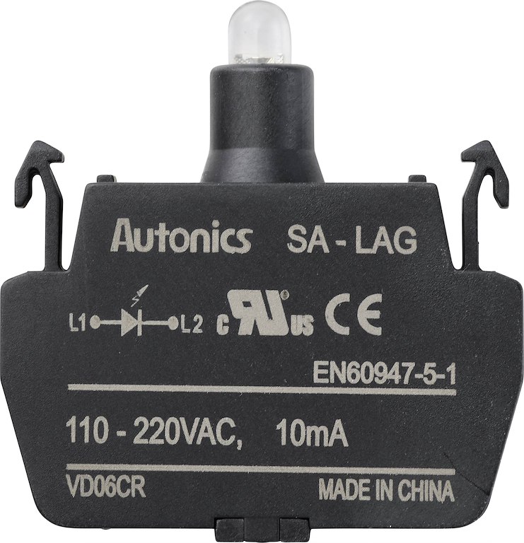 Tru Components SA-LAG LED element zeleni 110 V, 240 V