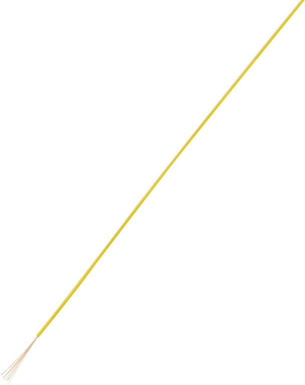 Fino-zicni provodnik LiFI 1 * 0,50 mm 2 zuti Tru Components 1564662 10 m
