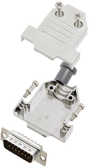 Tru Components TCDTNT15MDBPK 7709604 set D-Sub pin traka 180 broj pinova: 15 vrha za lemljenje