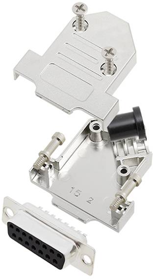 Tru Components TCD45NT15MDBSK 7709260 D-Sub uticnica – set 45 broj pinova: 15 vrh za lemljenje
