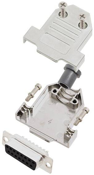 Tru Components TCDTNT15MDBSK 7708432 D-Sub uticnica – set 180 broj pinova: 15 vrh za lemljenje