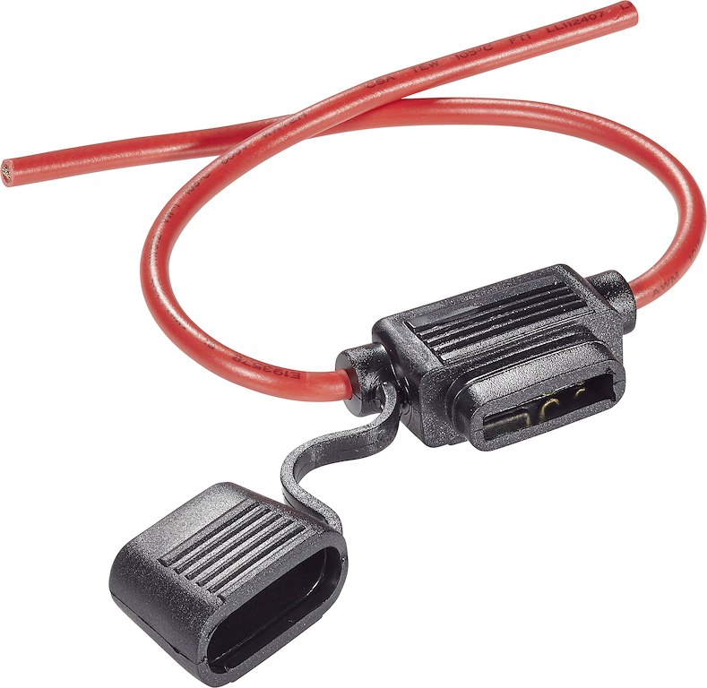 Tru Components automobilski ravni drzac osiguraca ravni standardni osigurac 30 A 3,3 mm 2